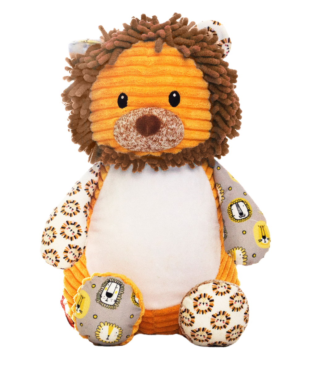 Lion - Sensory, Numbutu – Poole's Embroidery, LLC